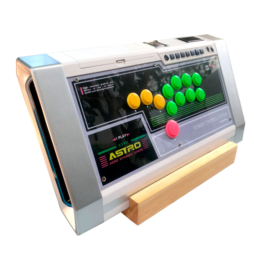 Sinoarcade Hitbox Clear Plexi Cover and Metal Plate Conversion Kit wit