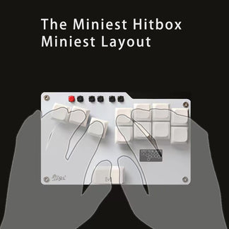 Pocket Mini HitBox SOCD Fighting Stick Controller WASD Mixbox Mechanic ...