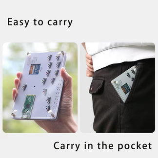 Pocket Mini HitBox SOCD Fighting Stick Controller WASD Mixbox Mechanic ...